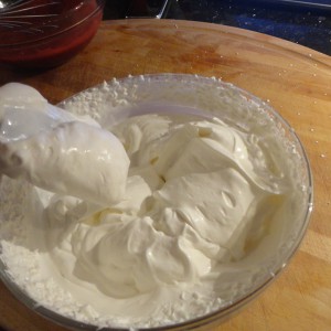 Bavarois vanille fruits rouges biscuit cake citron - La cuisine de Thomas